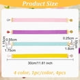 1 Set Velvet Ribbon Bookmarks Resin Rhinestone Teardrop & Alloy ...