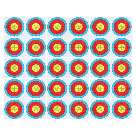 Archery Paper Targets, Bright Colour Shooting Paper For Competitive ...