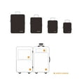 Gonex Compression Packing Cubes Set for Travel Expandable Luggage ...