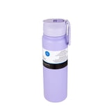 Mainstays 24oz Purple Stainless Steel Double Wall Water Bottle ...