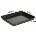 11 Inch Baking Sheets Pan Nonstick Set of 2, Walooza 1-inch Deep Baking ...