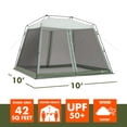 Ozark Trail 10' x 10' Instant Screen House with double hub - Walmart.com