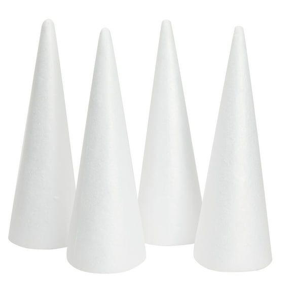 Styrofoam Craft Cones