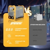 PUWU 110V 135A Digital MMA Welder with Overheat Protection, Quick ...
