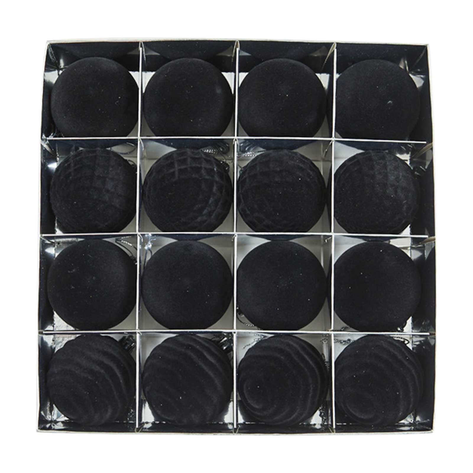 Click here for Staron 16pcs Velvet Christmas Tree Ornaments (Blac... prices