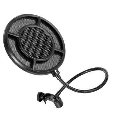 Microphone Screen Pops Filter, Soundproof Sponge Cover, Wind Sheilds ...