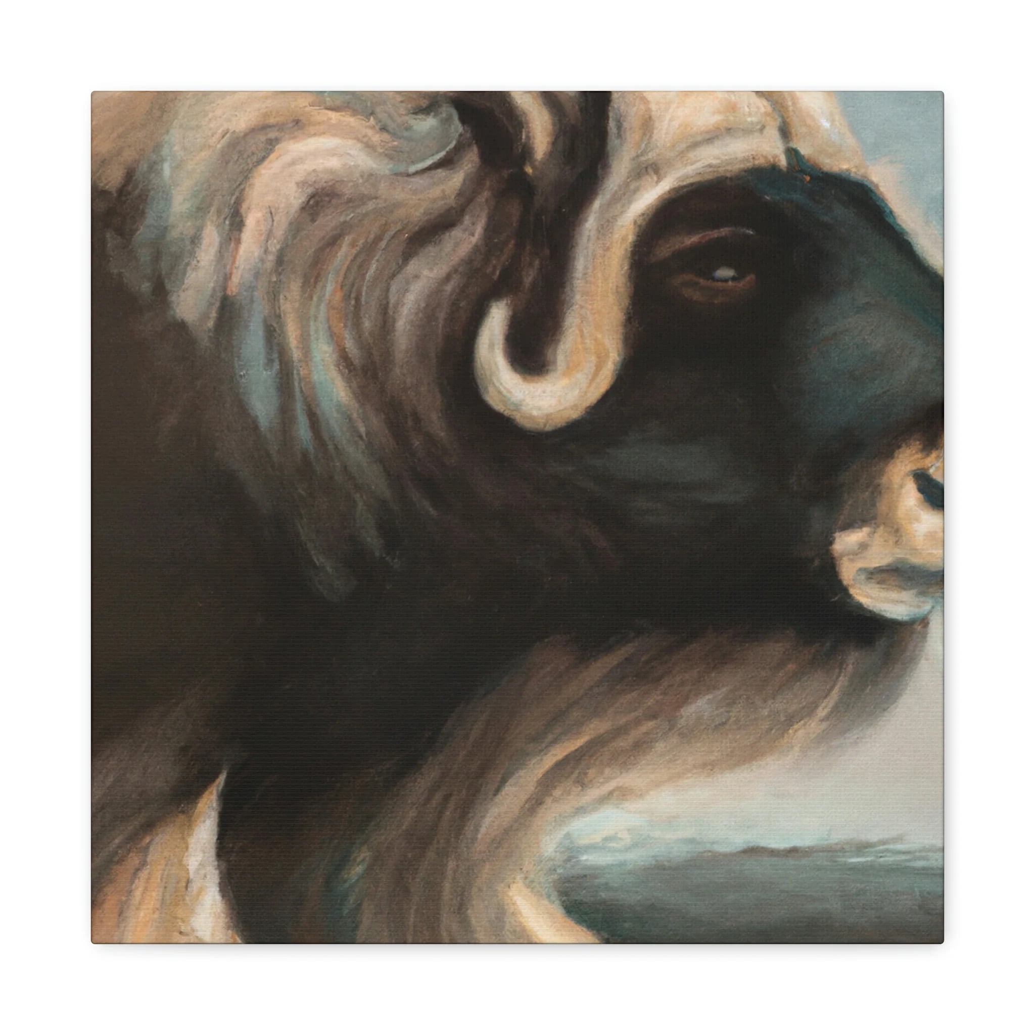 Musk Ox Neoclassicism - Canvas - Walmart.com