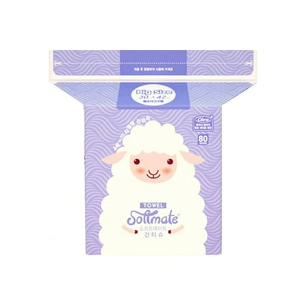 SOFTMATE Nature Dry Tissue 80 Sheets (Large 30cm*42cm) | Walmart Canada