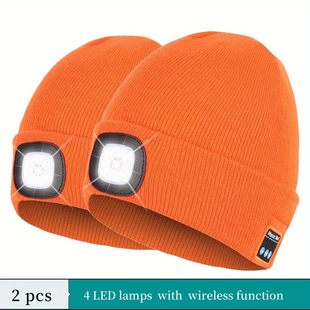 Click here for Qjuhung Usb Rechargeable Led Beanie With Music Spe... prices