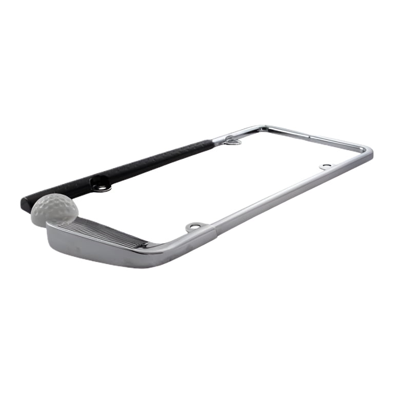 Golf Club License Plate Frame Vincit Veritas Golf License Plate Frame
