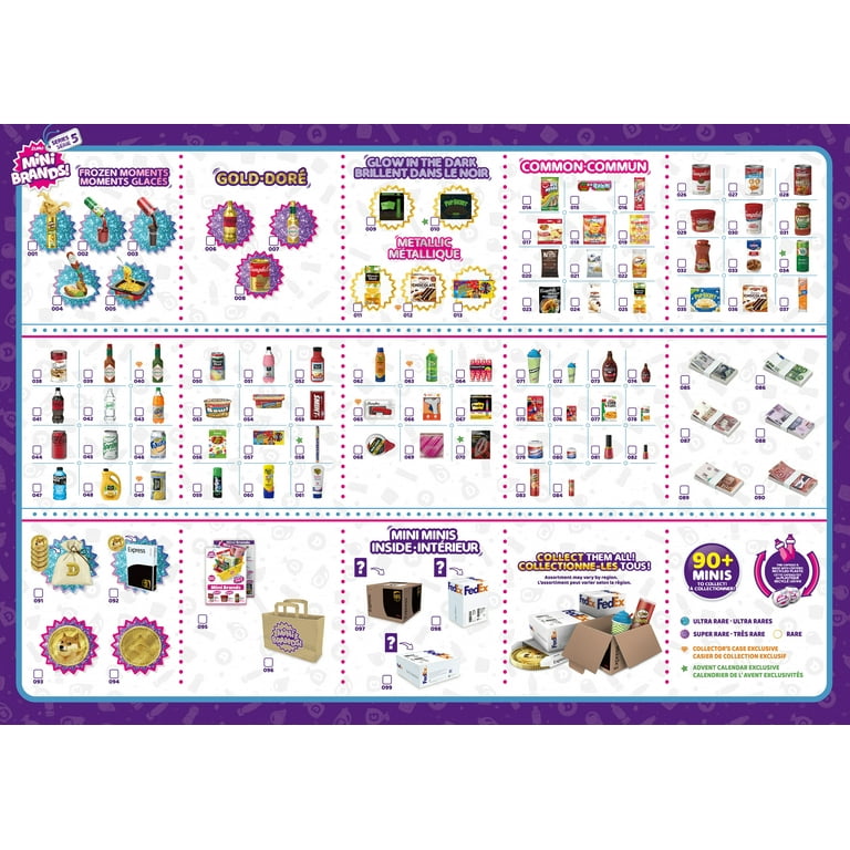 5 Surprise Mini Brands Series 5, 3 Pack Capsule Toy by ZURU 5 Surprise Mini Brands Series 5, 3 Pack Capsule Toy by ZURU