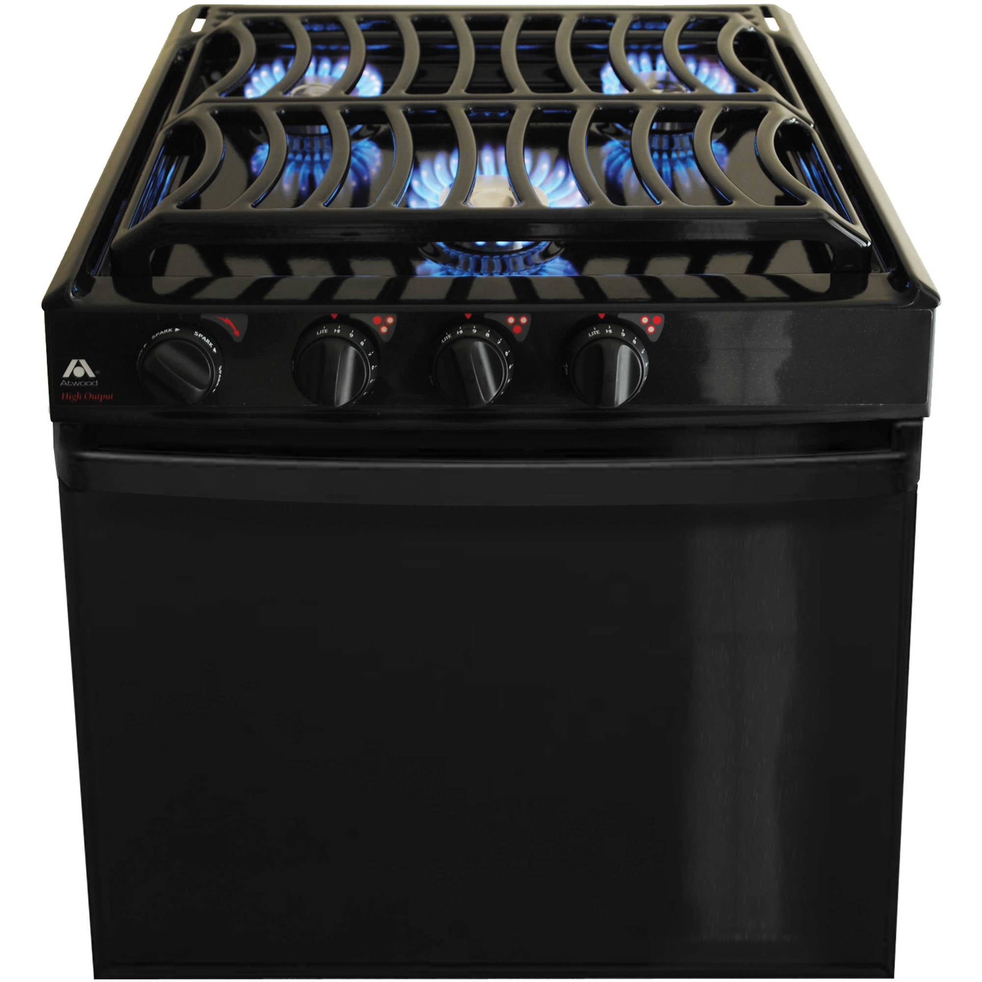 Atwood 3-Burner Range with Piezo Ignition, Sealed Burner - Walmart.com