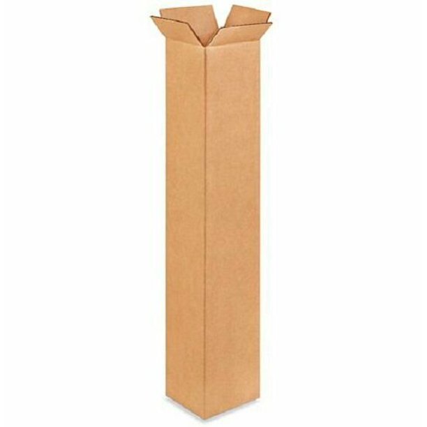 50 4x4x24 Cardboard Paper Boxes Mailing Packing Shipping Box Corrugated ...