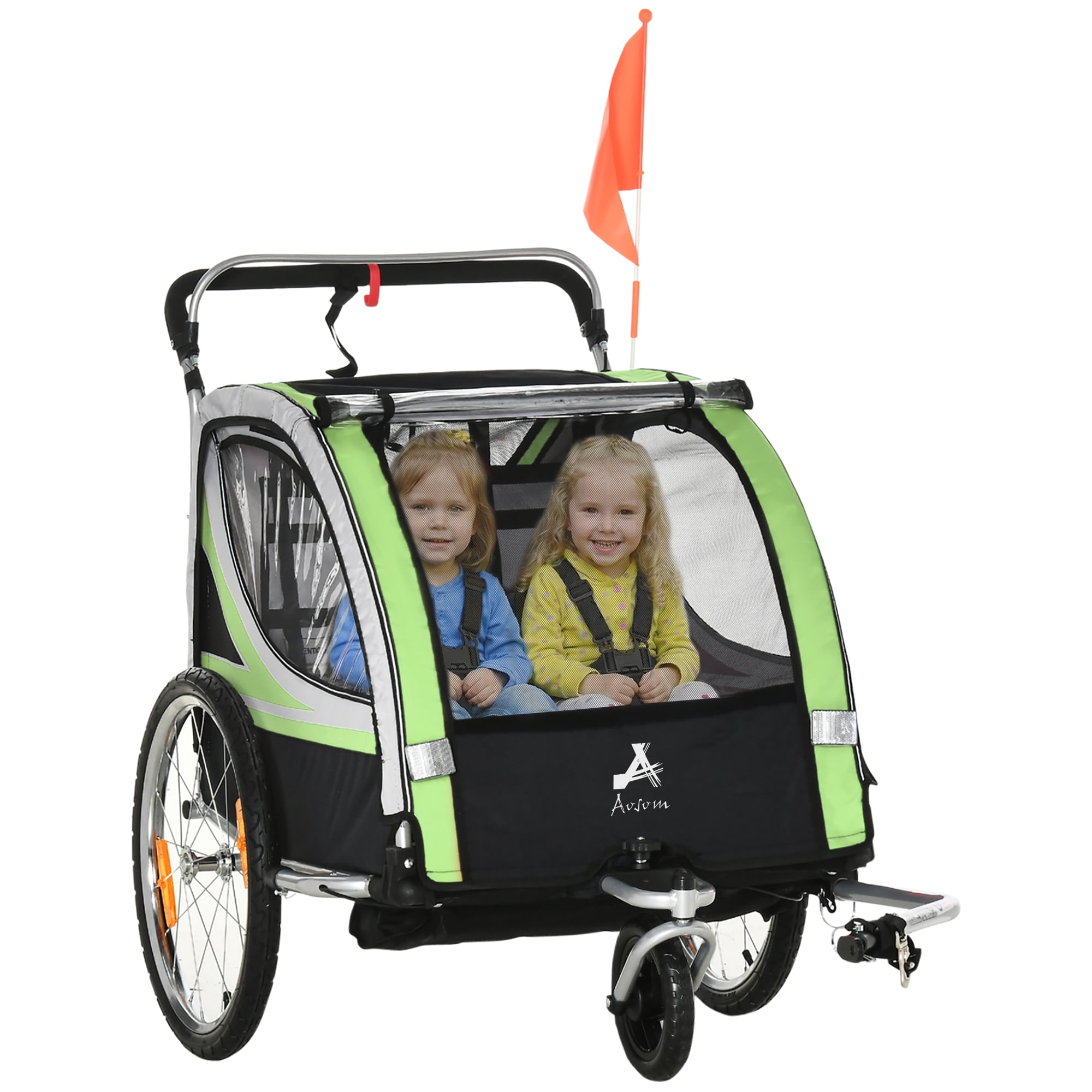 Click here for Aosom Child Bike Trailer With Storage  5 Point Har... prices
