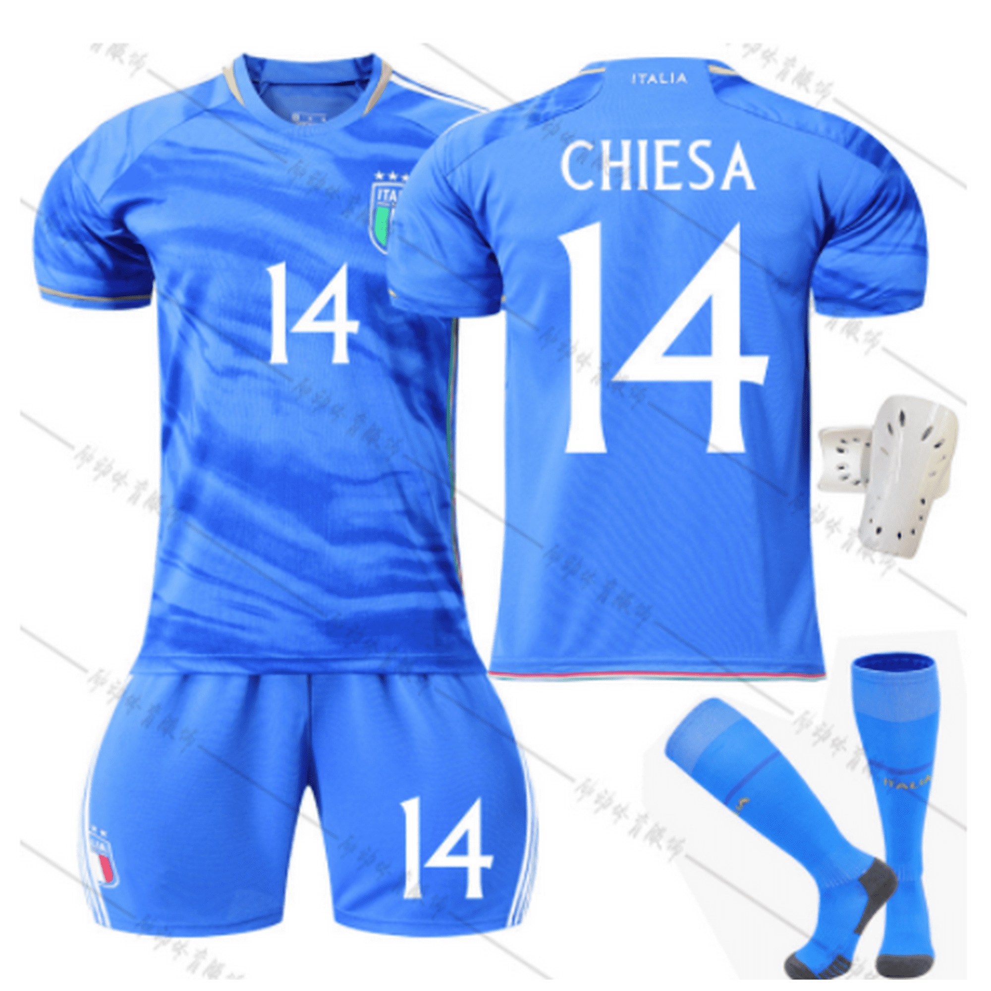 Click here for Onemix Italy Home Soccer Jersey For Boys And Girls... prices