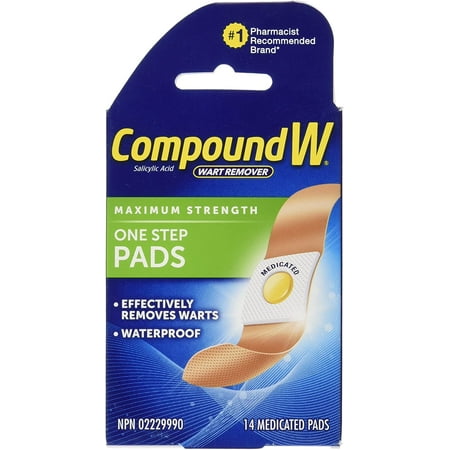 One Step Pads - 14 Count - Salicylic Acid - Maximum Strength - For ...