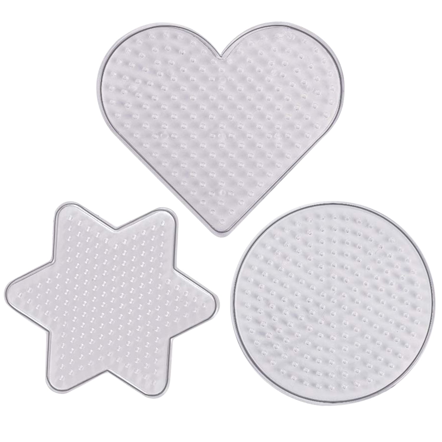 Click here for Nobrand 3pcs Perler Bead Pegboard Round Hexagram H... prices