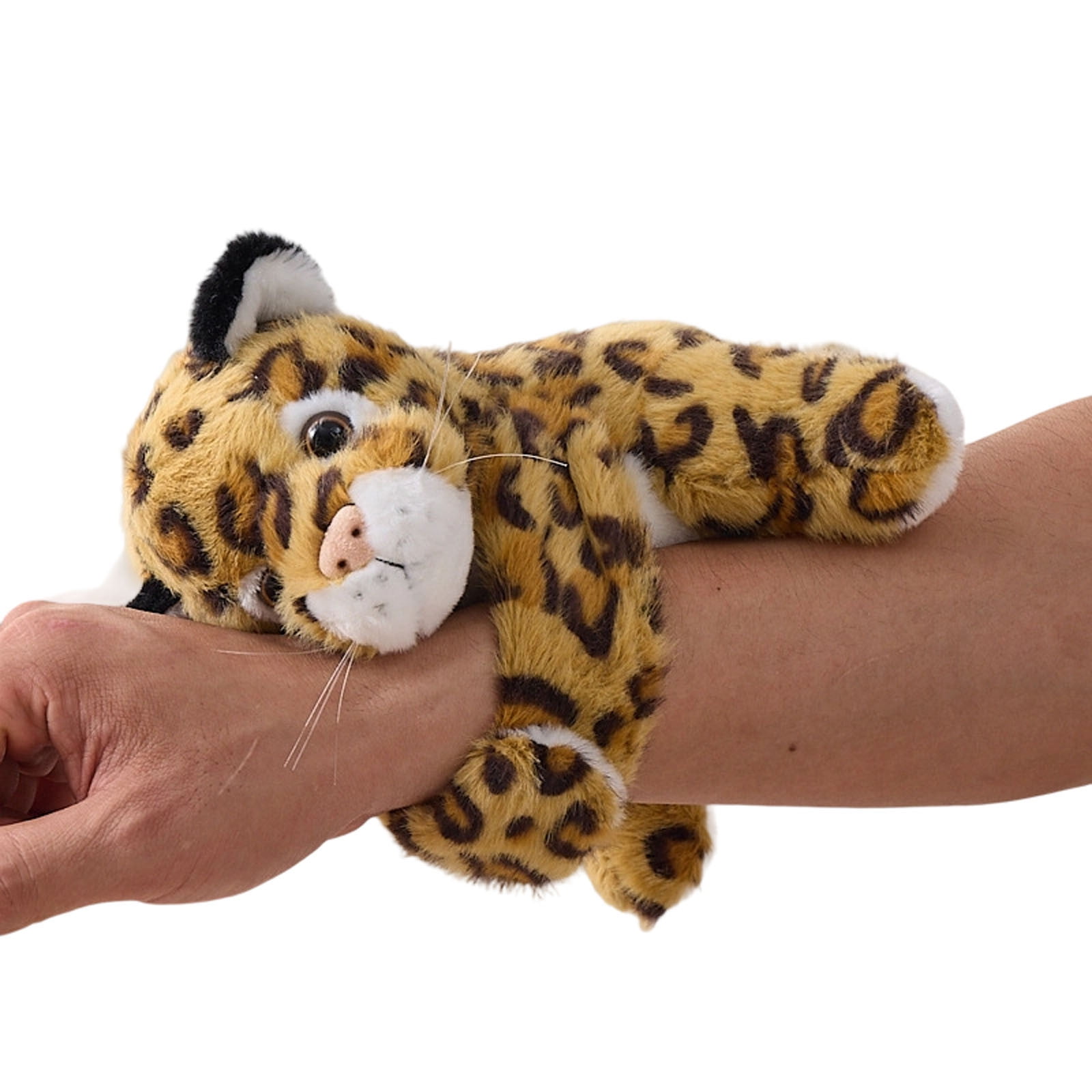 Wil Dlife Plu Sh Wrist Bu Ddy 15 Cm Banda De Peluche Con Clip | 7 Diseños Coleccionables (Panda ...