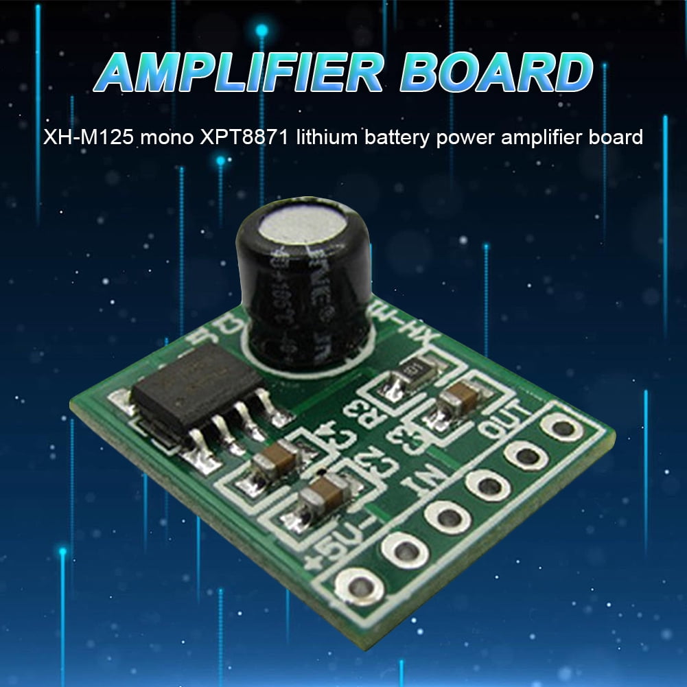 Kuymtek 10 Uds XH-M125 XPT8871 módulo amplificador estéreo Mono Audio ...