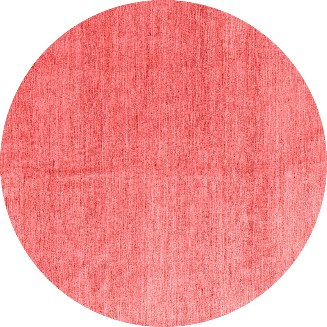 Ahgly Company Indoor Round Abstract Red Modern Area Rugs, 6' Round ...