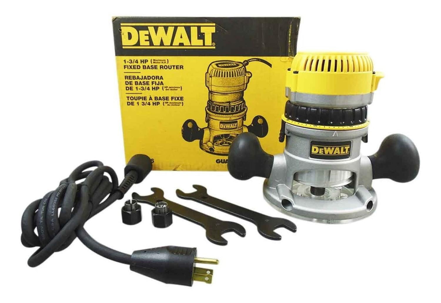 Router DeWalt 1-3/4 Hp 1/4-1/2 24,500 Rpm 750 W DW616 | Walmart en línea