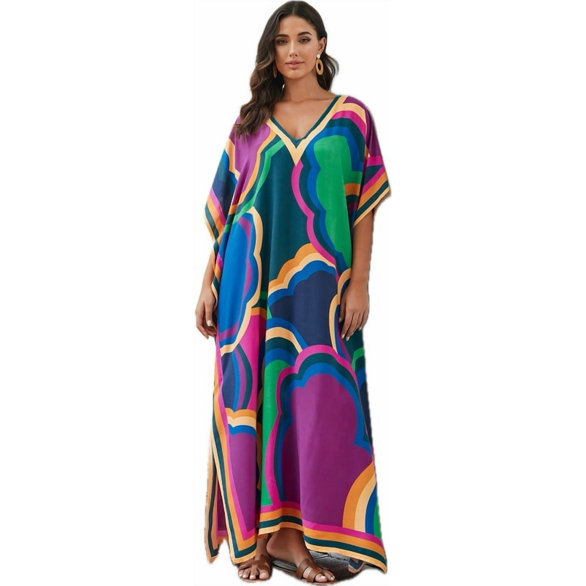 Click here for Cfcsrp Women Kaftan Dresses Plus Size Moo Moo For... prices