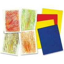 Jack Richeson Doodles Rubbing Plate Set, 7 x 7 Inches, Set of 6 ...