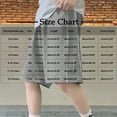 Girls Cargo Shorts Knee Length Wide Leg Bermuda Shorts Loose Casual ...