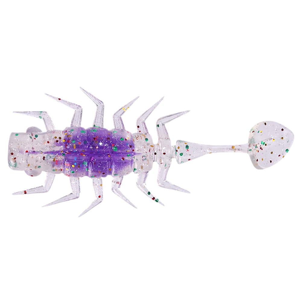 Señuelo suave para pesca con flotador cebo con cola en T paleta pequeña ...