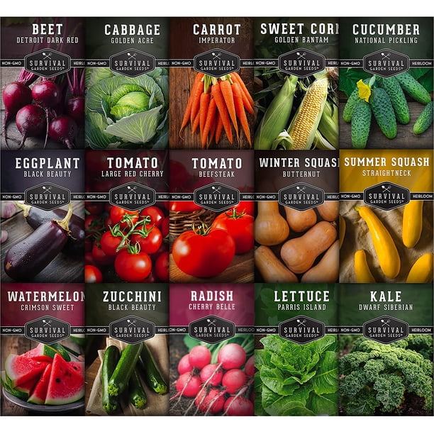 Vegetable Seed Variety Pack