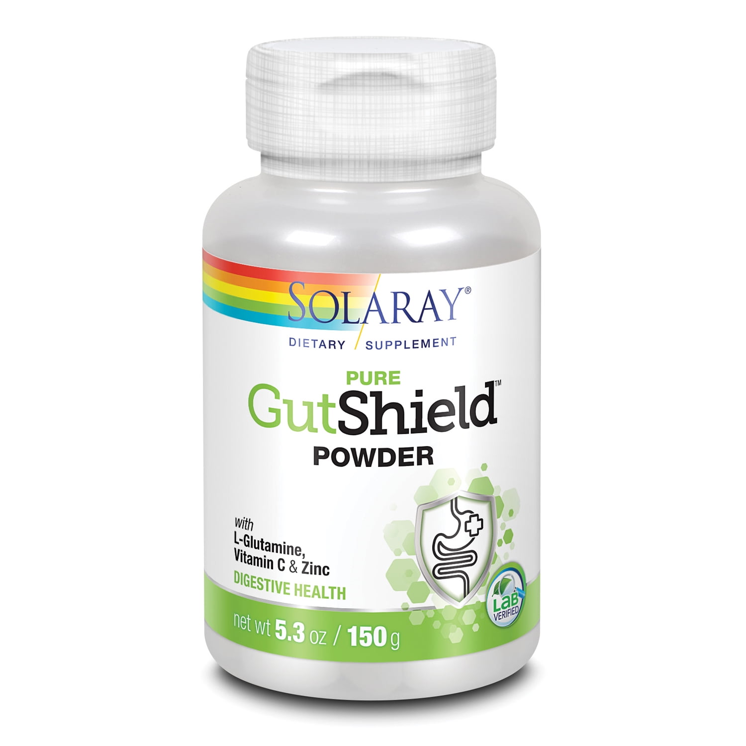 Solaray Pure GutShield Powder | Digestive Gut Health Support for Adults ...