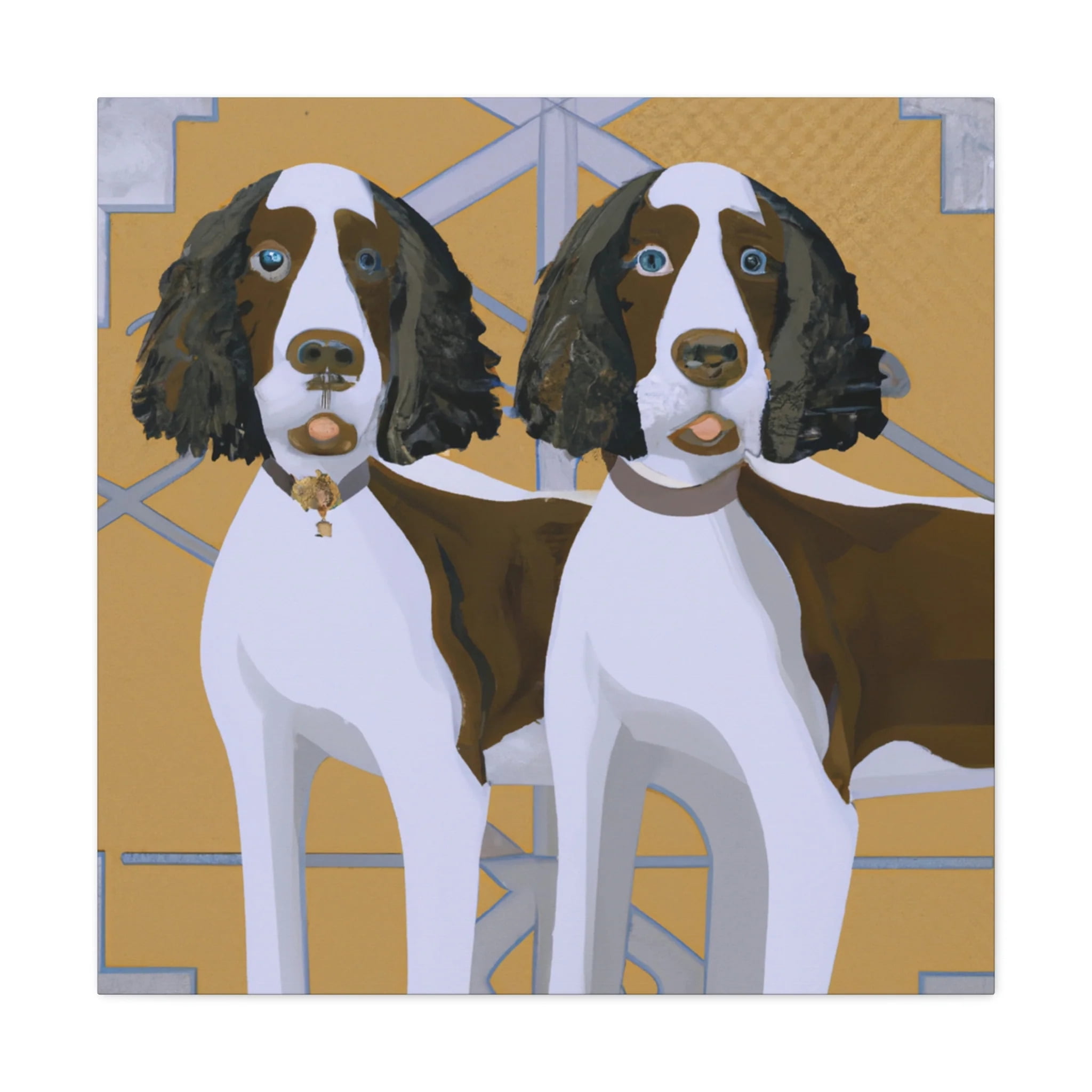 Springer in Style Deco - Canvas - Walmart.com