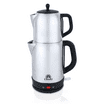 Electric Samovar Tea Maker, Stainless Steel and Porcelain, 6 Liter ...