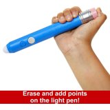 Pictionary Air 2 Family Game for Kids & Adults with Upgraded Light Pen ...