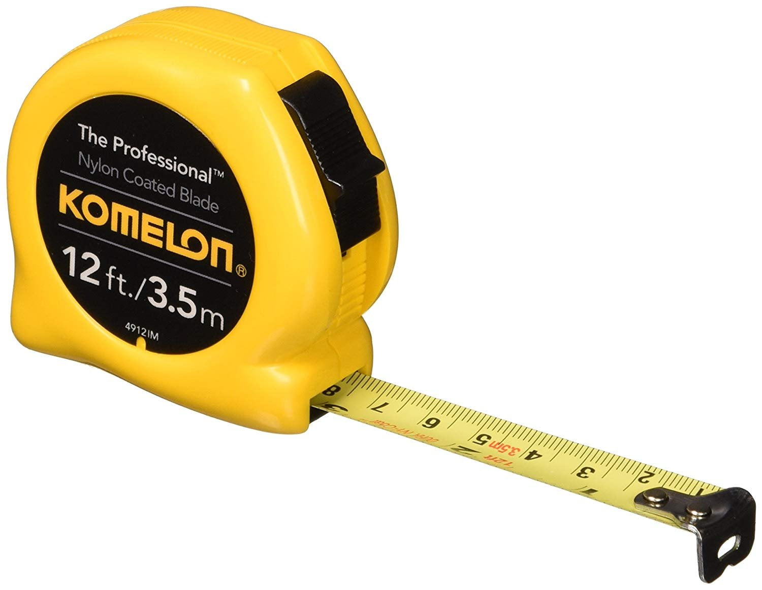 Komelon 4912IM 4 Pack 12ft. The Professional Tape Measure, Yellow ...