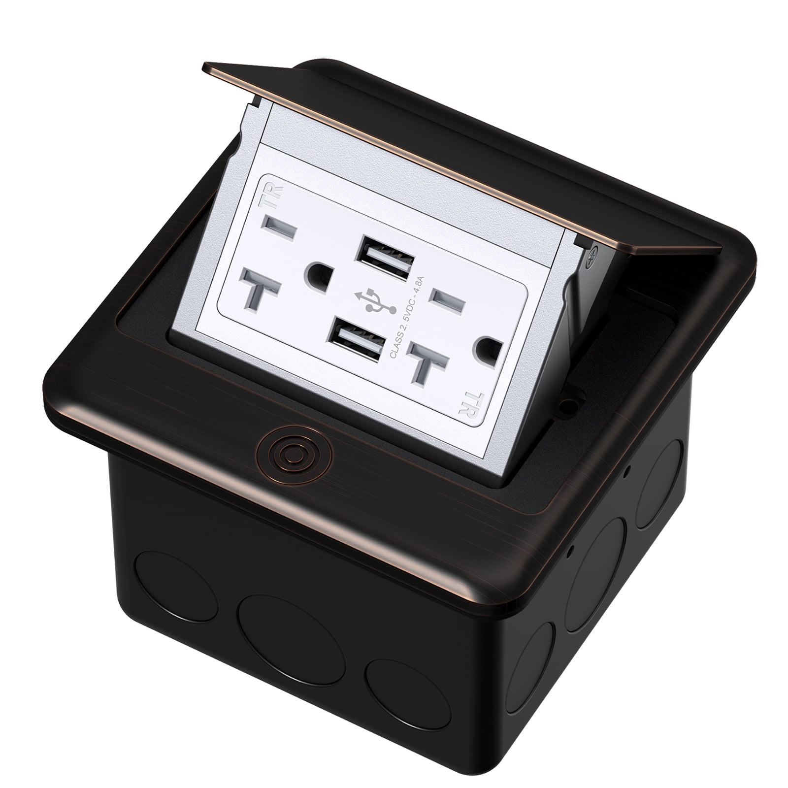 KYHSHJ 4.8A USB Chargers Pop Up Floor Waterproof Electrical Outlet ...
