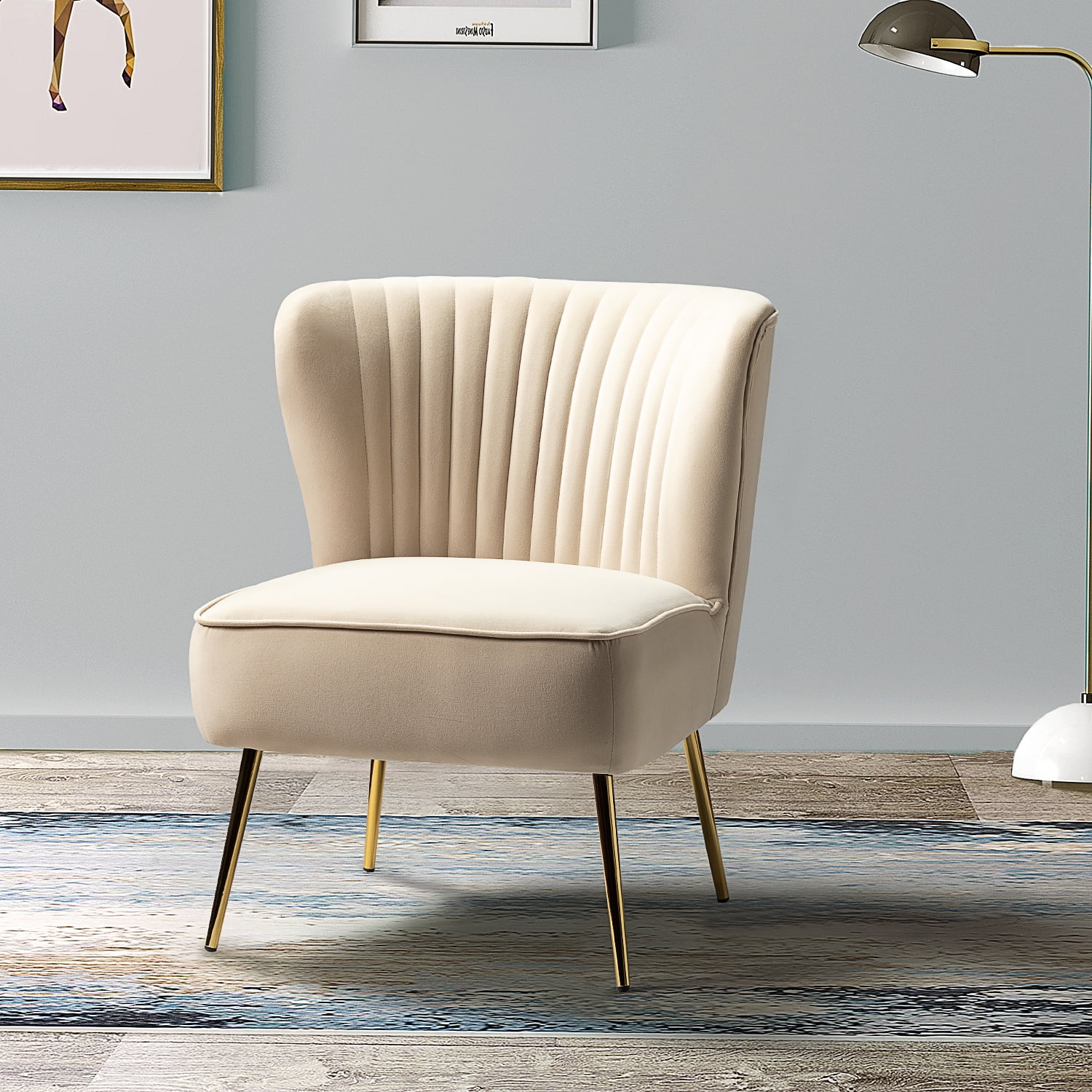 Click here for 14karat Home Monica Side Traditional Style Velvet... prices