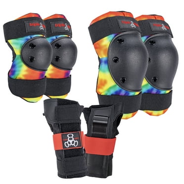 Triple 8 Skater Hardened Skate Helmet w/ Sweatsaver Liner, Black & Red ...