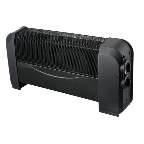 Optimus 25" Electric Baseboard Convection Heater, Black - Walmart.com