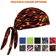 Ergodyne Chill-ItsÂ® 6615 High-Performance Dew Rag, Flames - Walmart.com