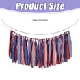 4th of July Red White Blue Banner American Independence Day Decor ...