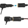YEyangqi, Car Charger Power Socket Extension Cable, 12AWG, 30A 12V/24V ...