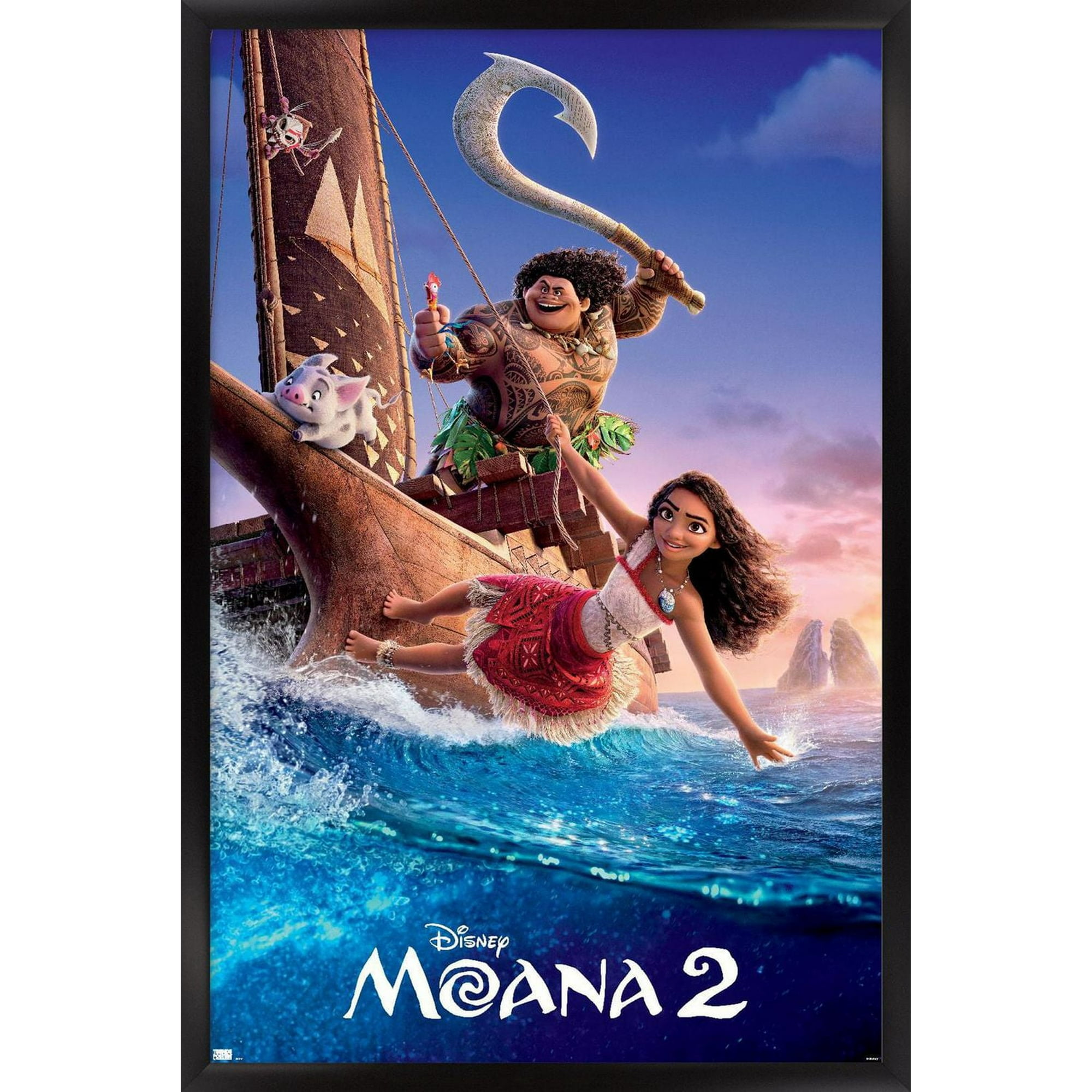 Click here for Trends International Disney Moana 2 - One Sheet Wa... prices