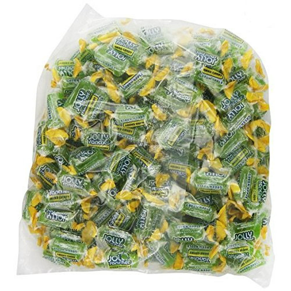 Jolly Rancher Green Apple Hard Candy, Fat Free (Pack of 2 Pounds ...