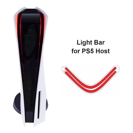Coiry Adhesive Light Bar LED Luminous Sticker for PS5 Console Light Bar ...