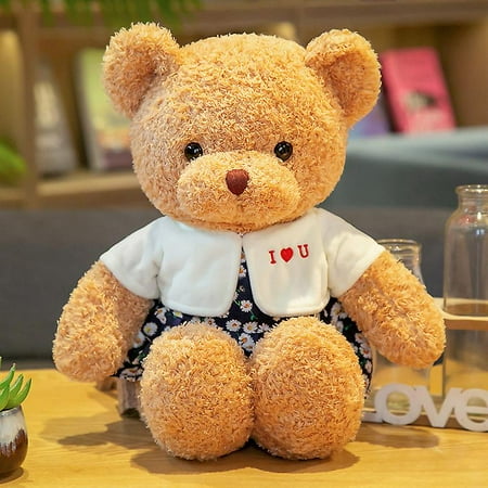 40cm Teddy Bear With Sweater Stuffed Animals Plush Toys Doll Baby Kids ...