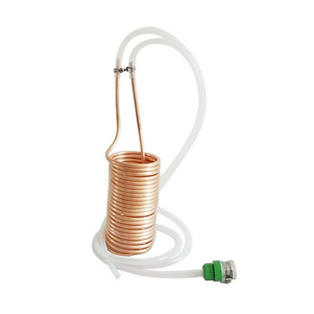 Elodie Immersion Wort Chiller Coil Beer Brew Tube Water Cooling Spiral ...