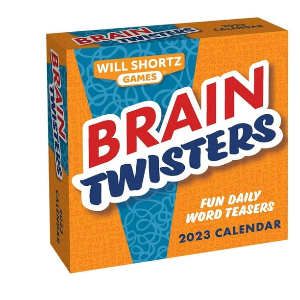 Will Shortz Games: Brain Twisters 2023 Day-to-Day Calendar : Fun Daily ...