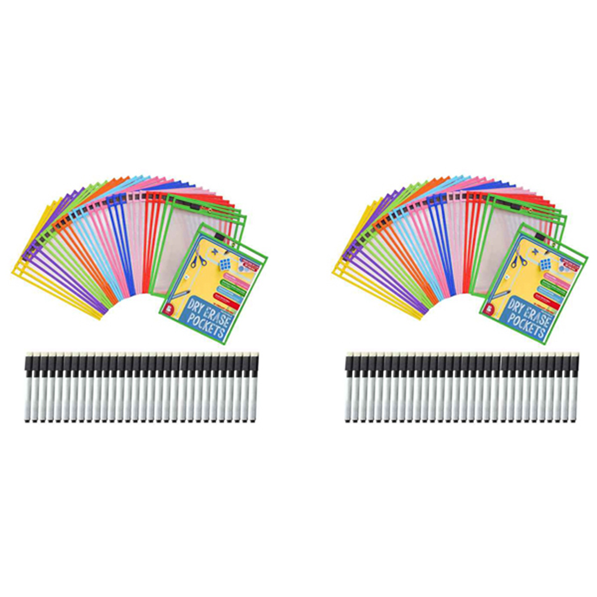 Click here for Geloo 60dry Erase Pockets Pockets Perfect Classroo... prices