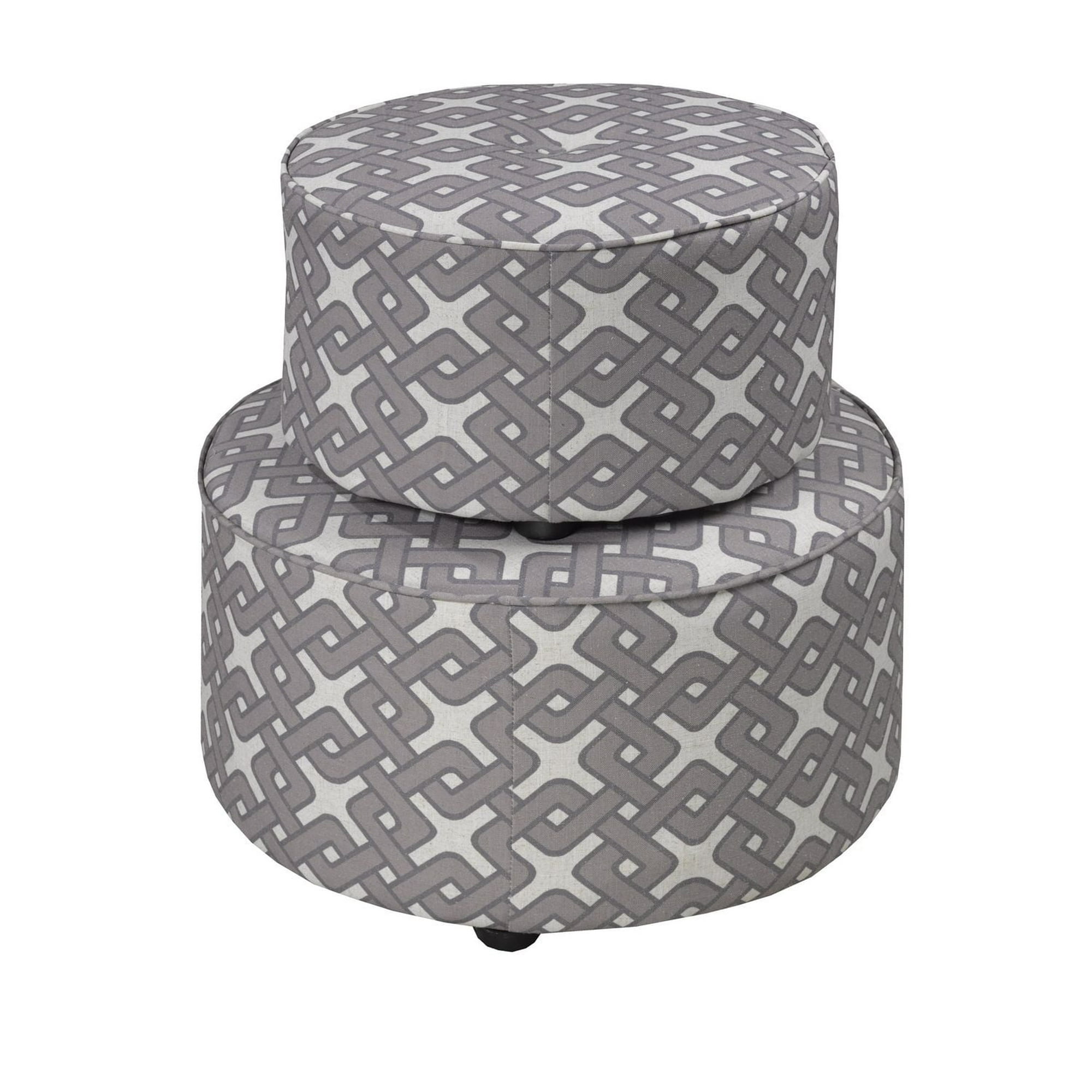 Click here for K-Living K Living 608201-Br Tegan Set Of 2 Ottoman prices